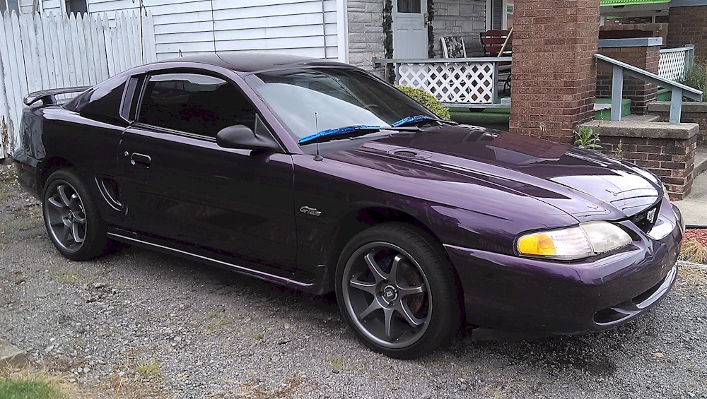 Deep Violet 1997 Ford Mustang