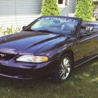 Deep Violet 1997 Ford Mustang