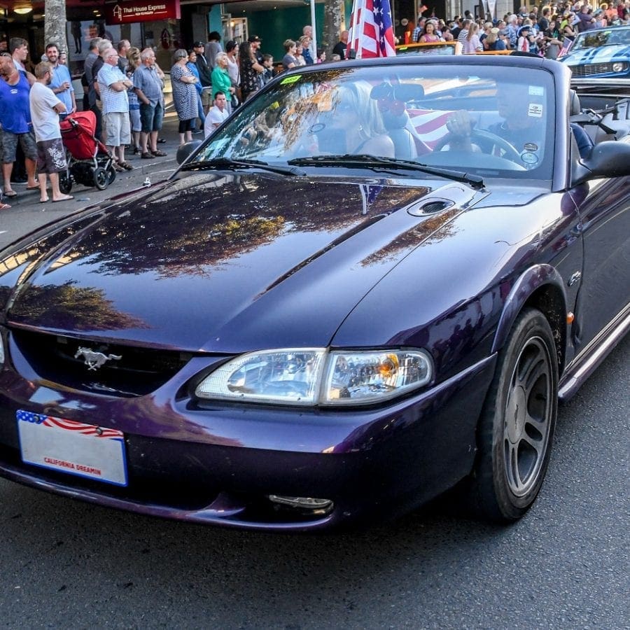 Deep Violet 1997 Ford Mustang