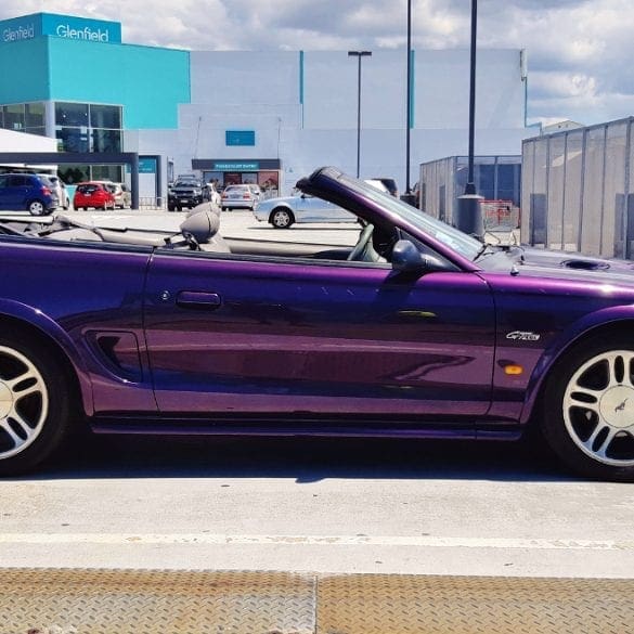 Deep Violet 1997 Ford Mustang