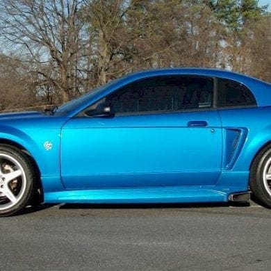 Bright Atlantic Blue 1999 Ford Mustang