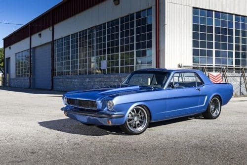 Caspian Blue 1964 Ford Mustang