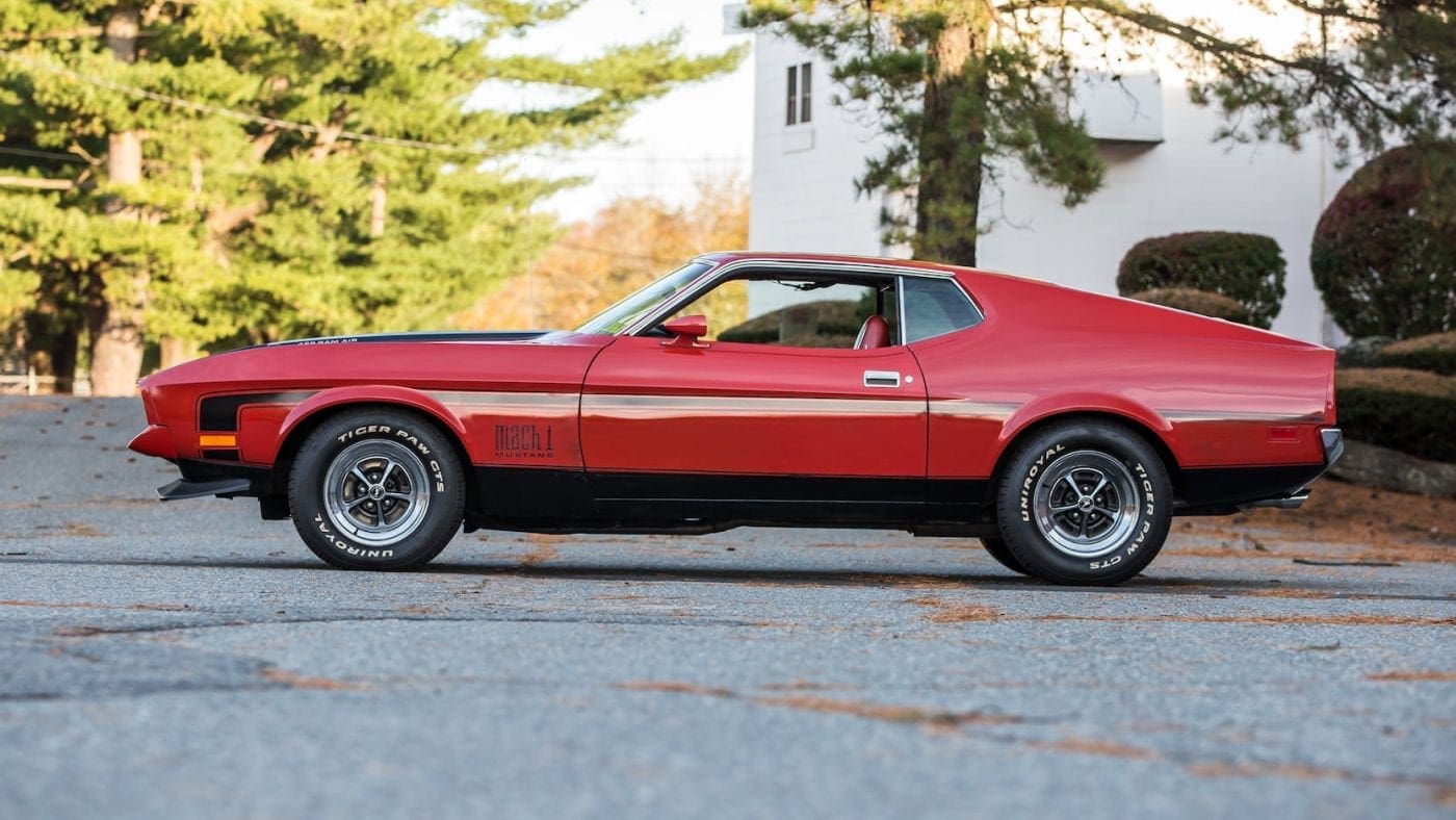 Bright Red 1971 Ford Mustang