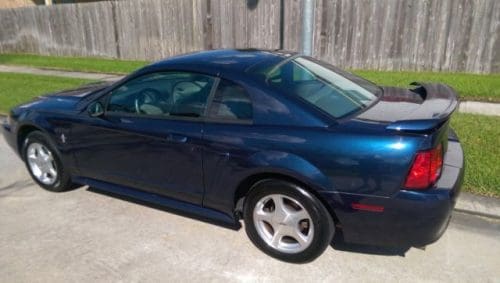 True Blue 2001 Ford Mustang