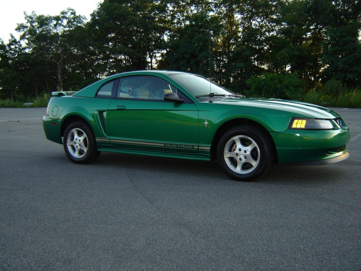 Electric Green 2001 Ford Mustang