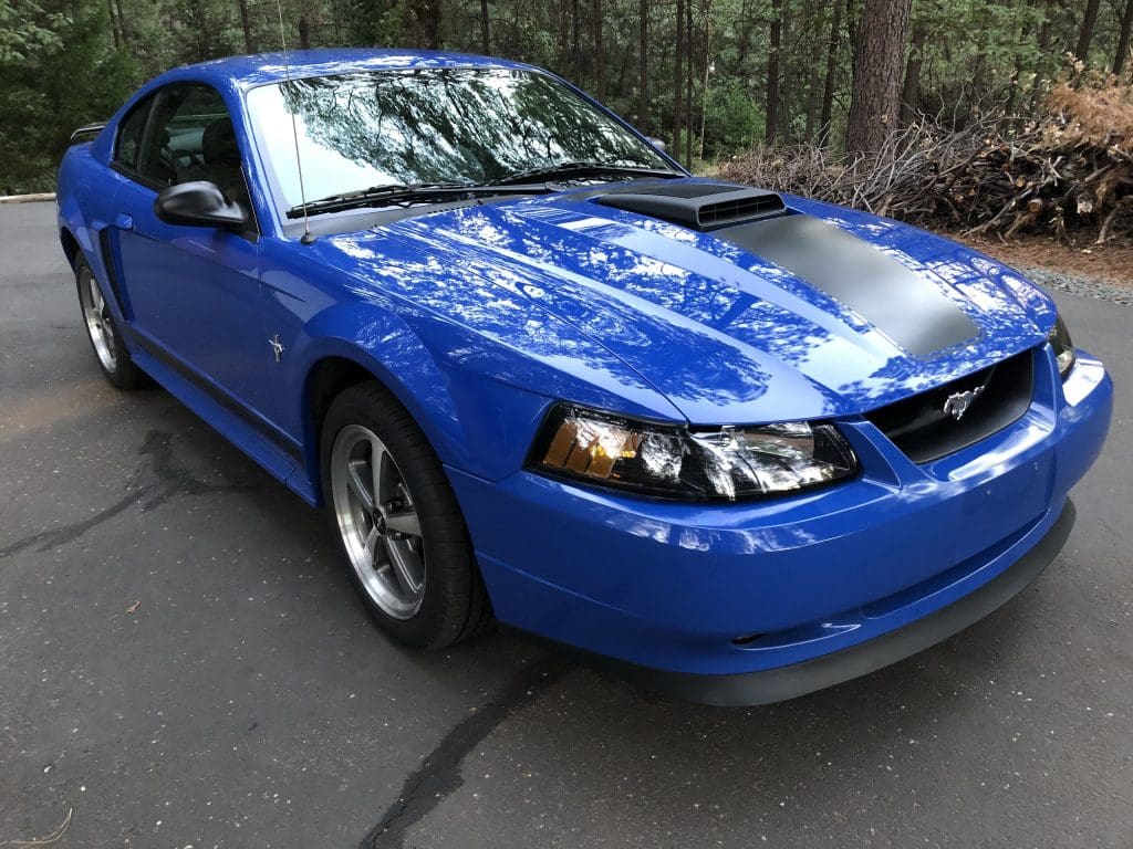 Sonic Blue 2003 Ford Mustang