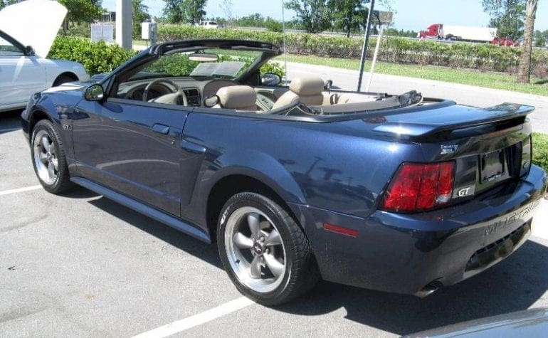 True Blue 2003 Ford Mustang