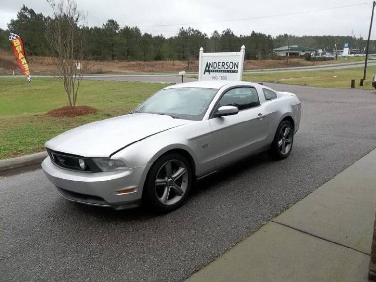 Brilliant Silver 2010 Ford Mustang