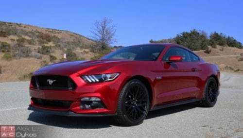 Ruby Red 2015 Ford Mustang