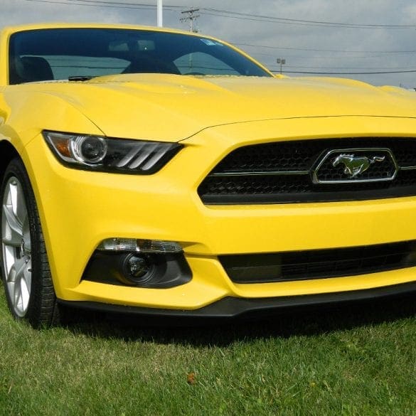 Triple Yellow 2015 Ford Mustang