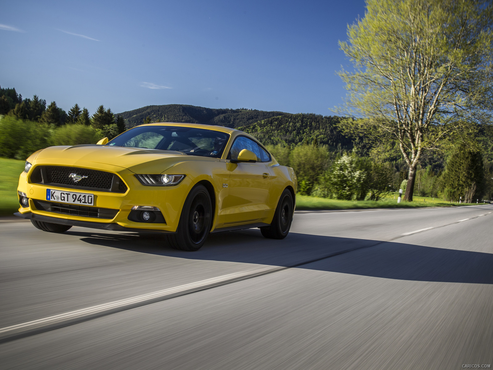 Triple Yellow 2015 Ford Mustang