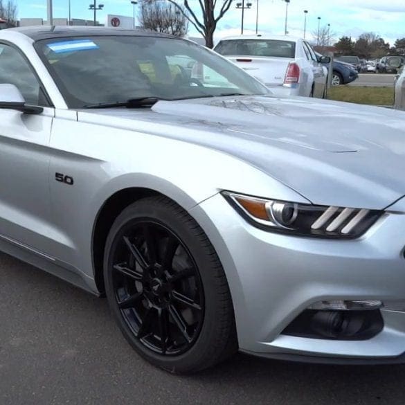 Ingot Silver 2016 Ford Mustang