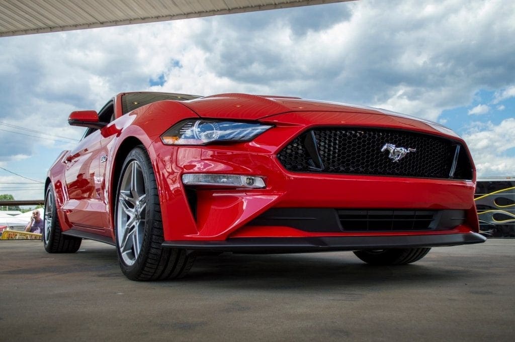 Race Red 2018 Ford Mustang