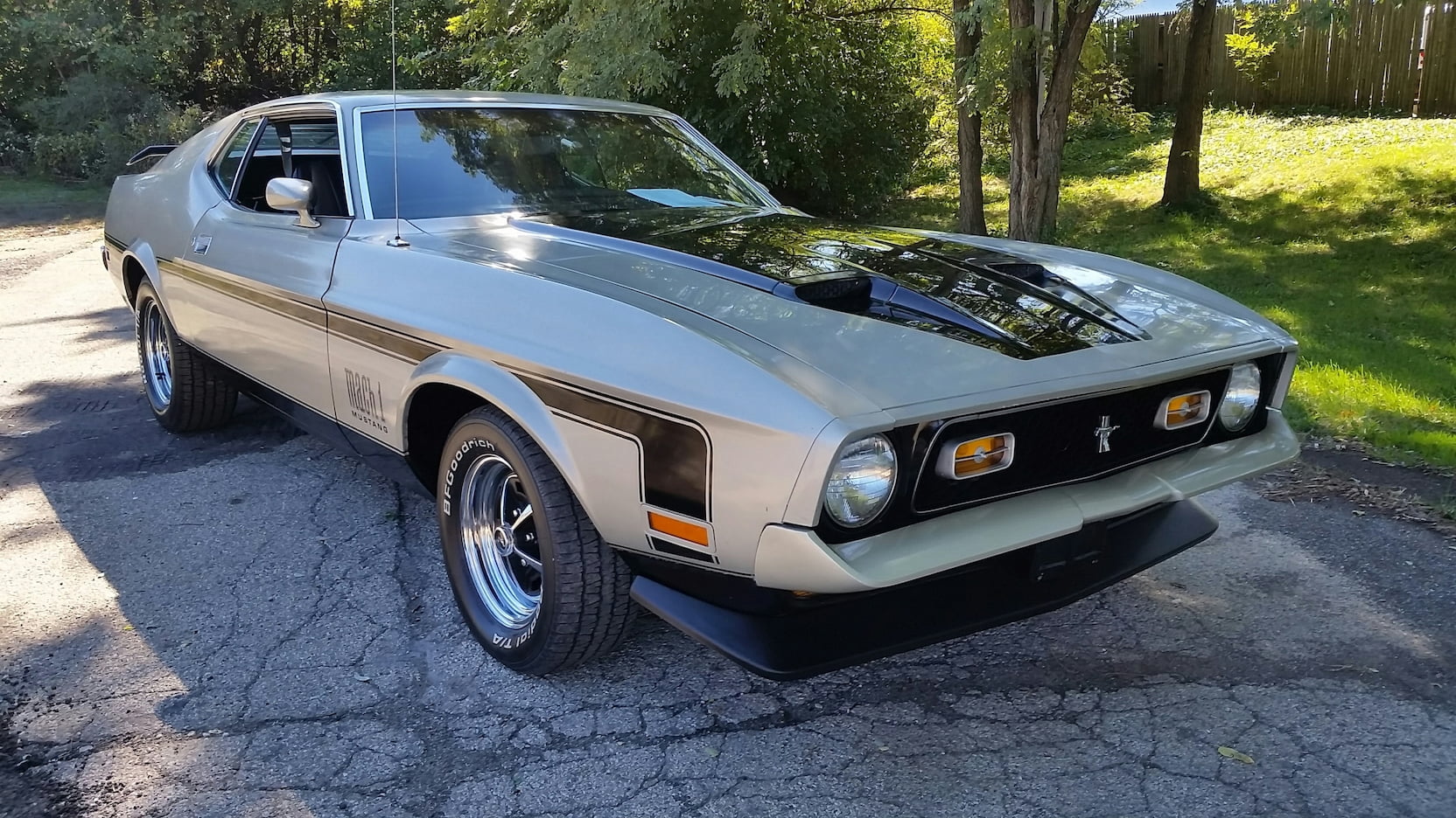 Light Pewter 1972 Ford Mustang