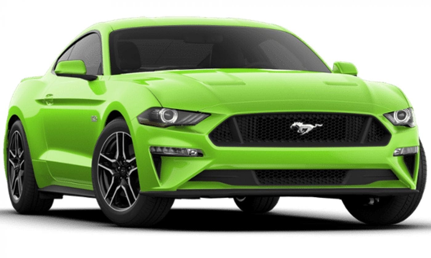 2020 Mustang Color Information