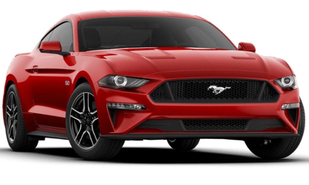 2020 Mustang Color Information