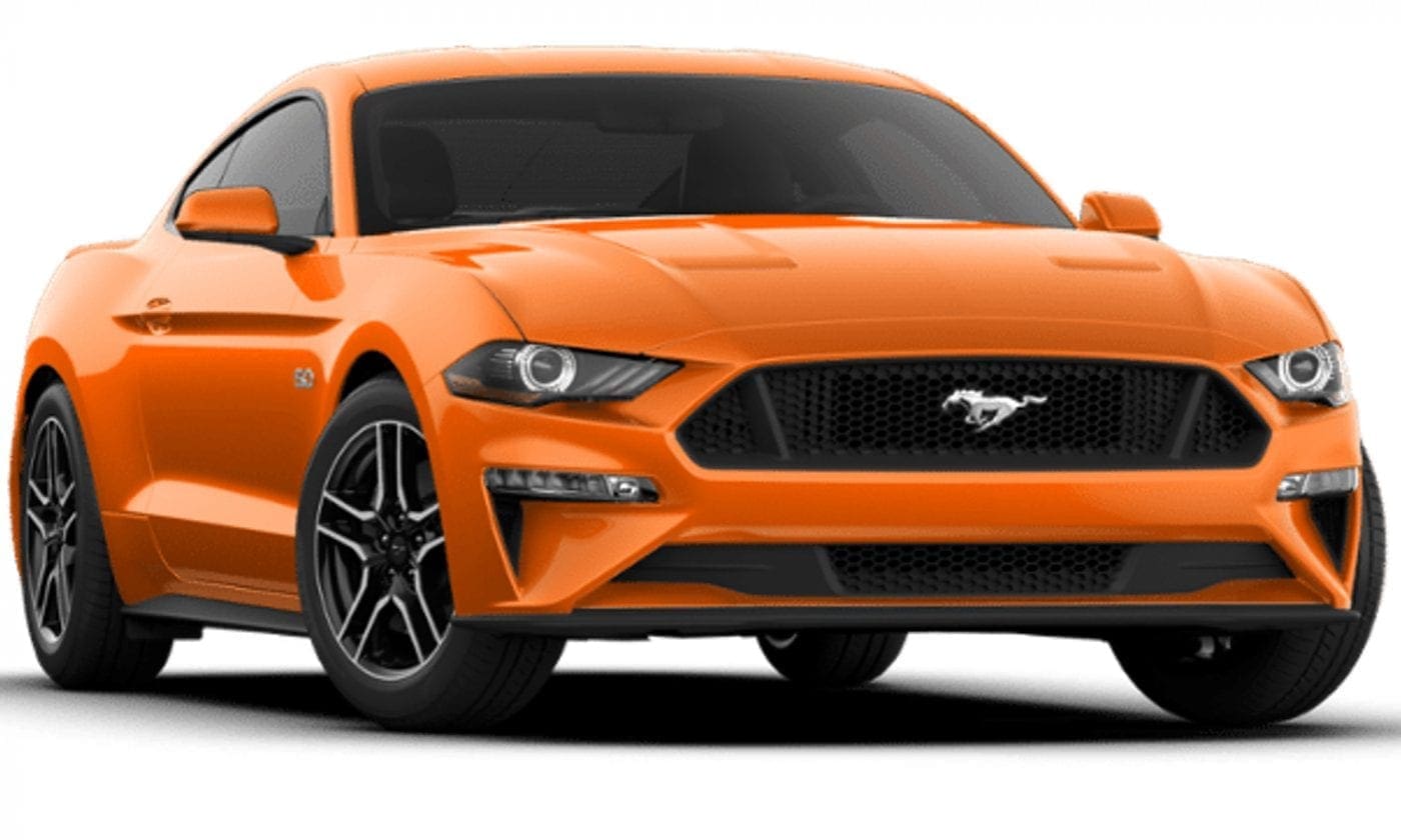 2020 Mustang Color Information