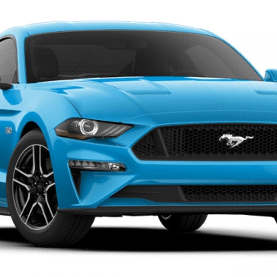Velocity Blue 2020 Ford Mustang