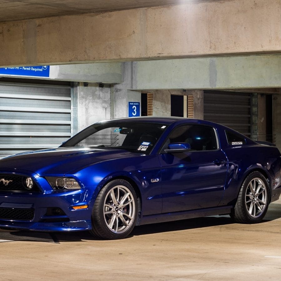Deep Impact Blue 2013 Ford Mustang