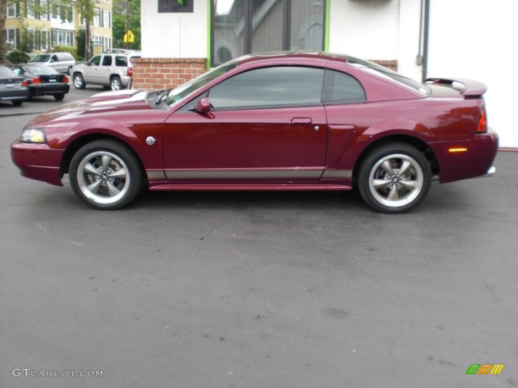 Crimson Red 2004 Ford Mustang