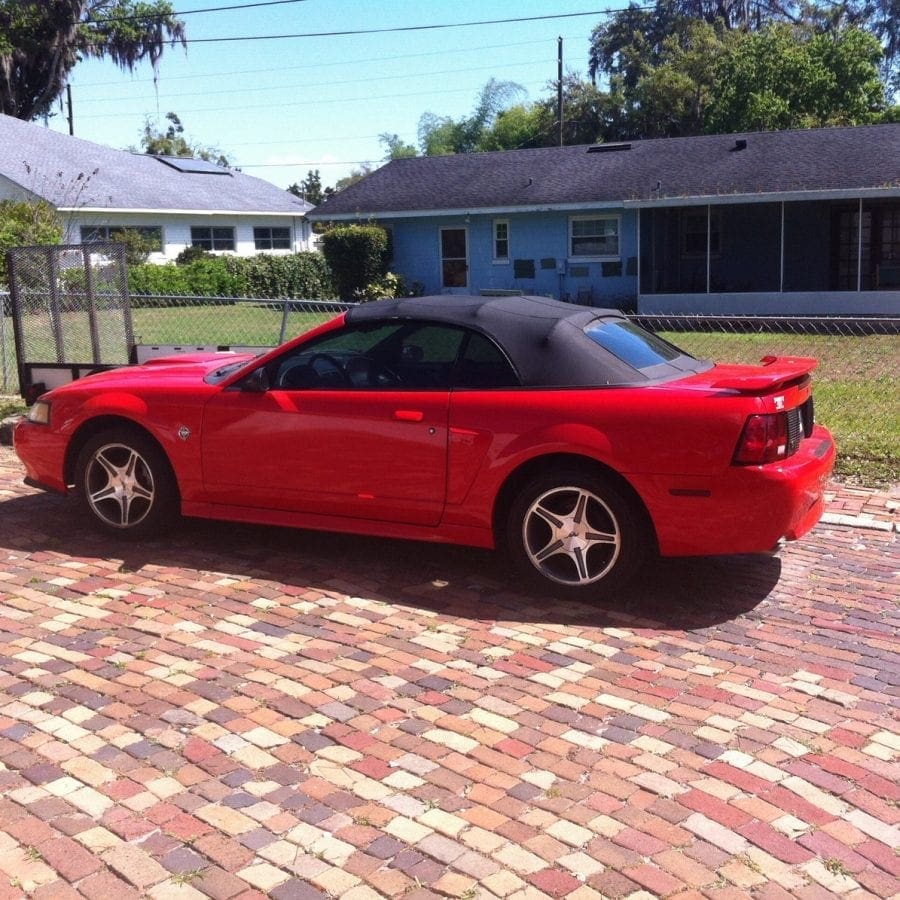 Performance Red 1999 Ford Mustang