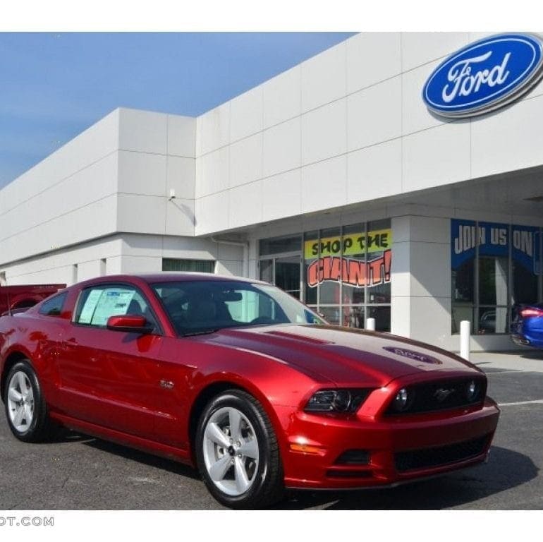 Ruby Red 2014 Ford Mustang