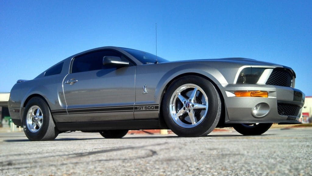 Silver 2008 Ford Mustang