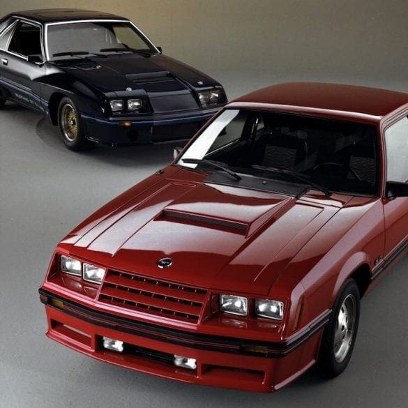 Medium Red 1979 Ford Mustang