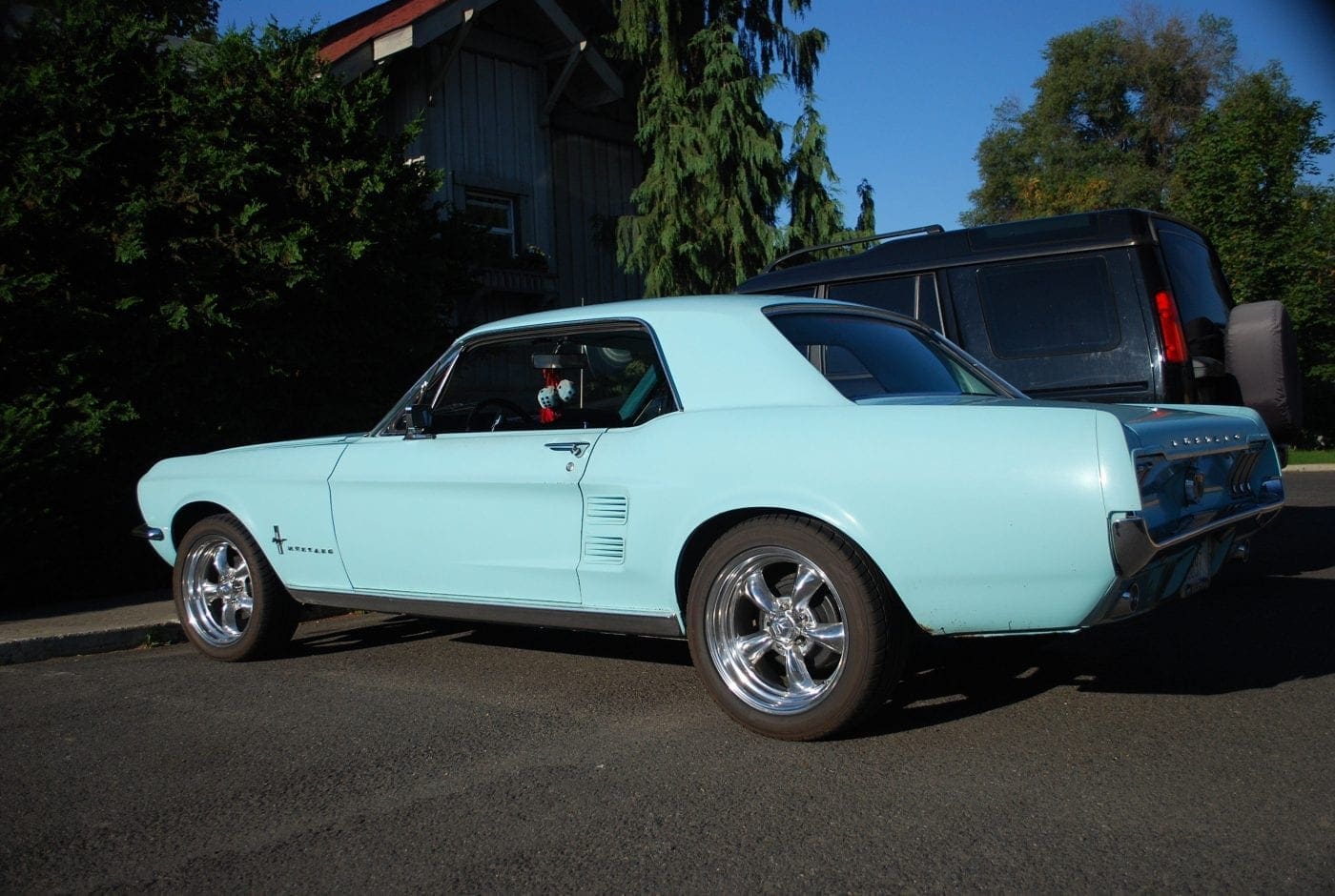 Frost Turquoise 1967 Ford Mustang