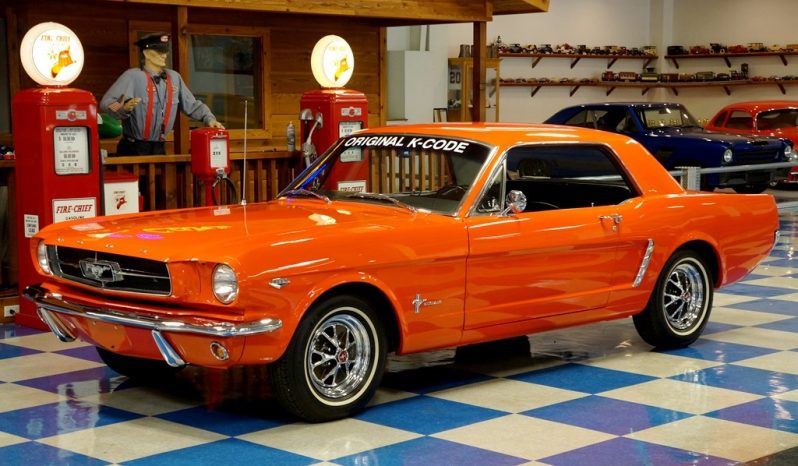Poppy Red 1965 Ford Mustang