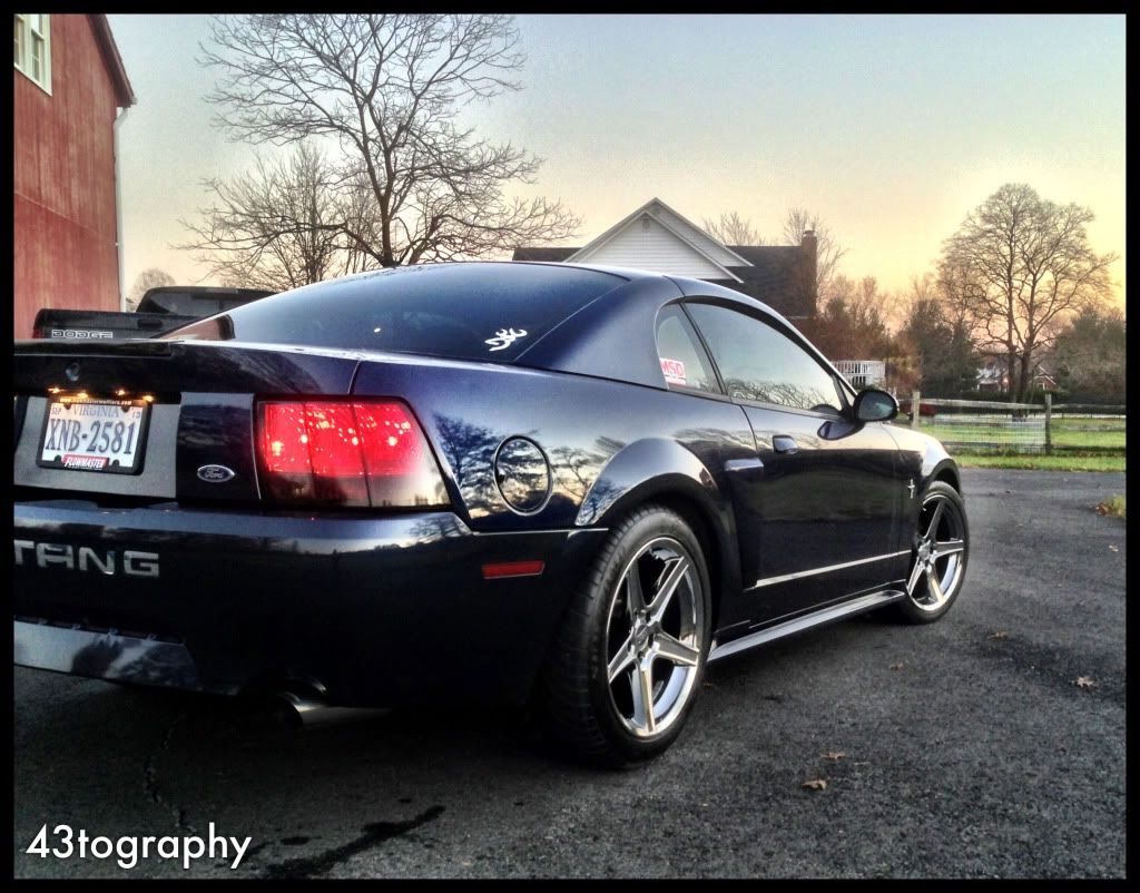 True Blue 2002 Ford Mustang