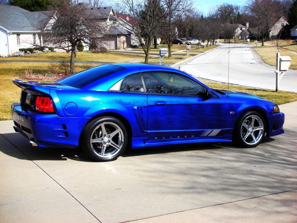 Sonic Blue 2003 Ford Mustang