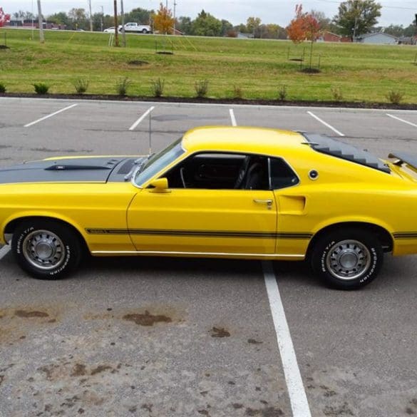Dandelion Yellow 1968 Ford Mustang