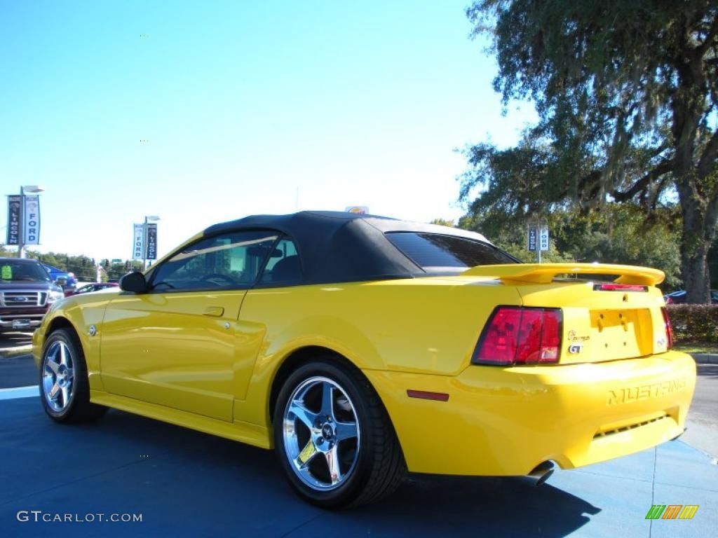 Screaming Yellow 2004 Ford Mustang