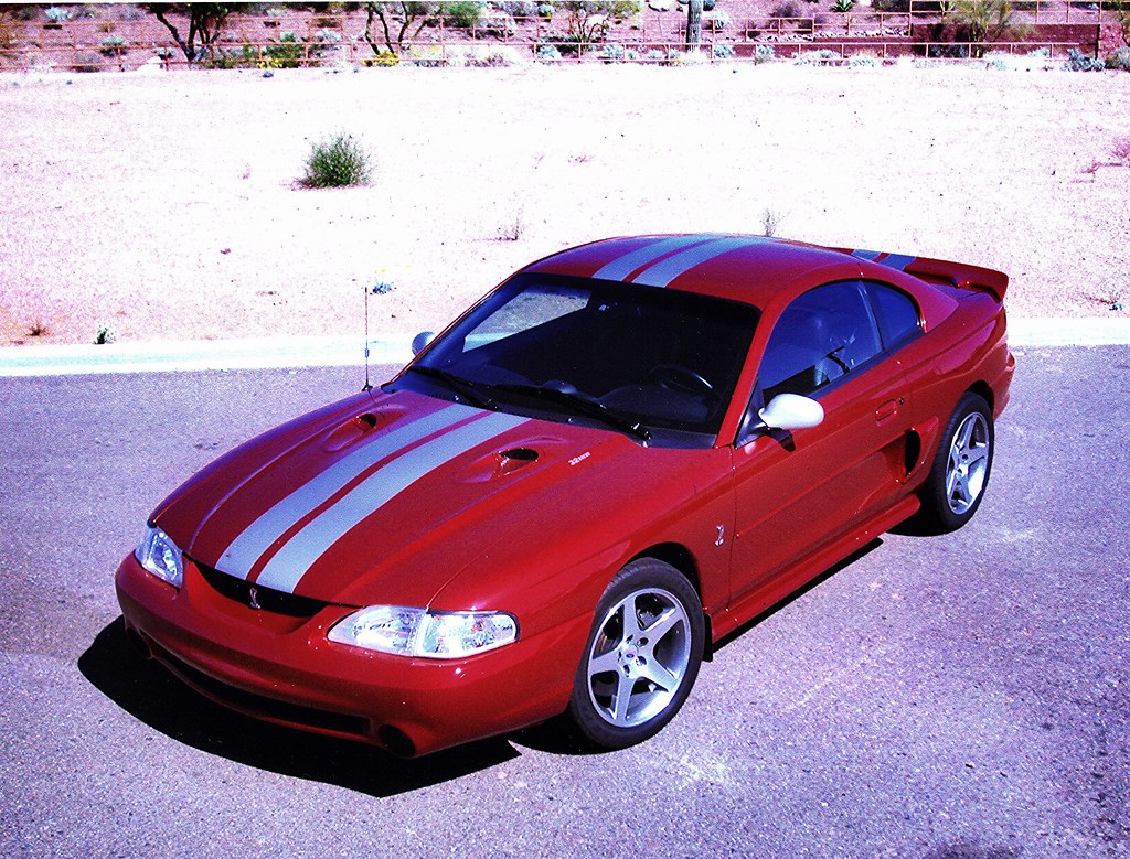 Laser Red 1996 Ford Mustang