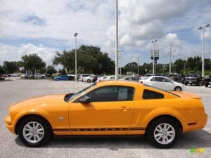 Grabber Orange 2009 Ford Mustang