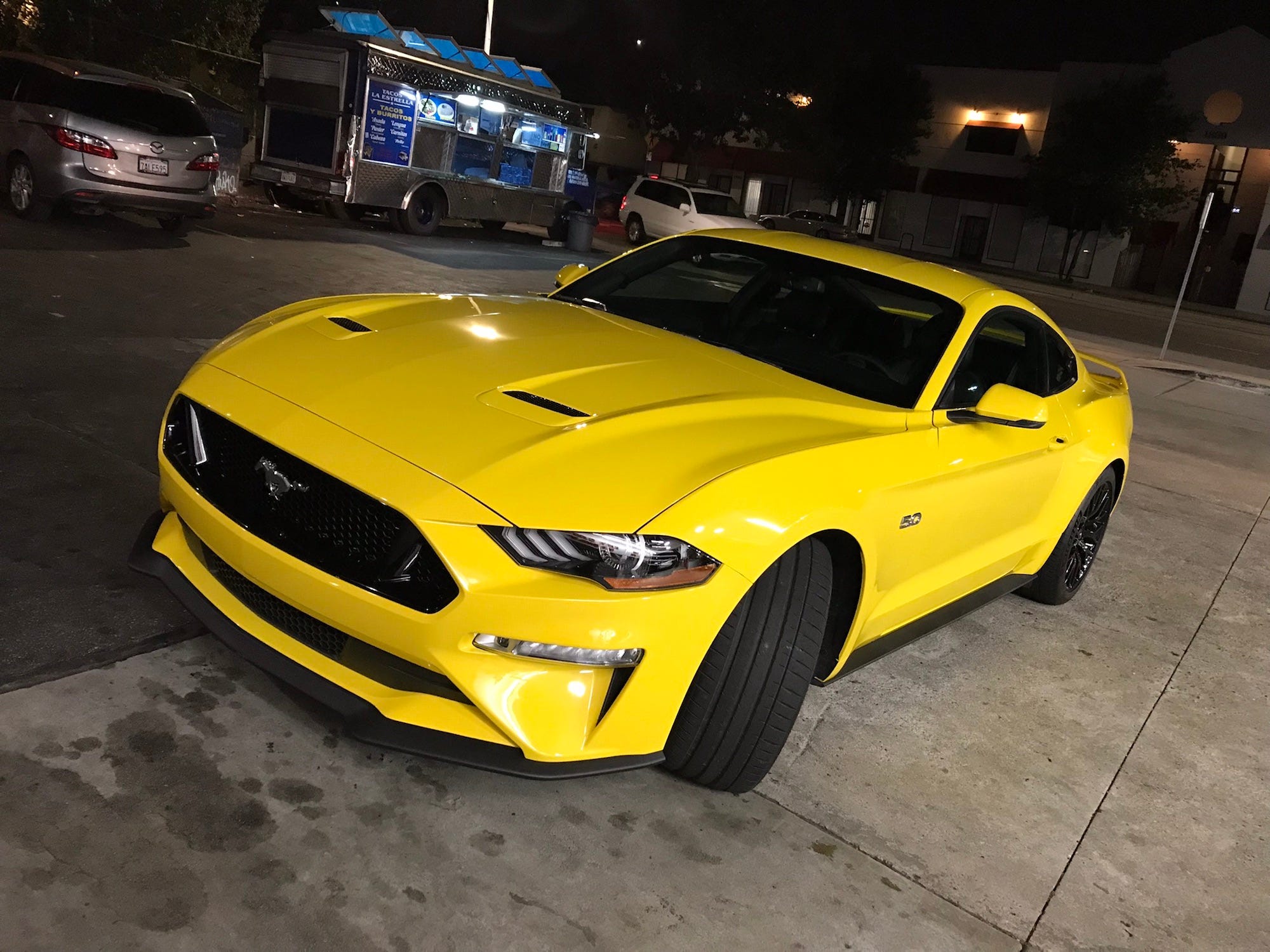 Triple Yellow 2018 Ford Mustang