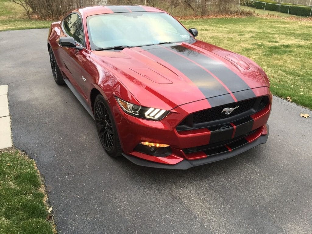 Ruby Red 2017 Ford Mustang