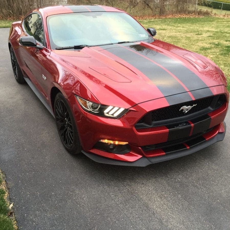 Ruby Red 2017 Ford Mustang