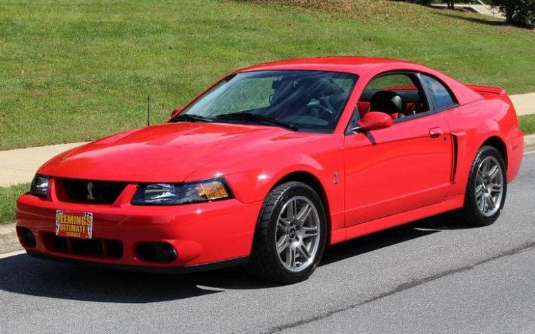 Torch Red 2003 Ford Mustang