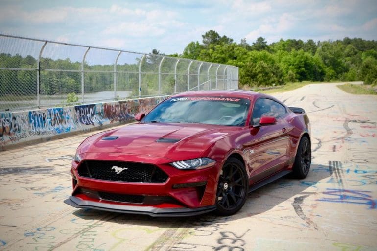 Ruby Red 2018 Ford Mustang