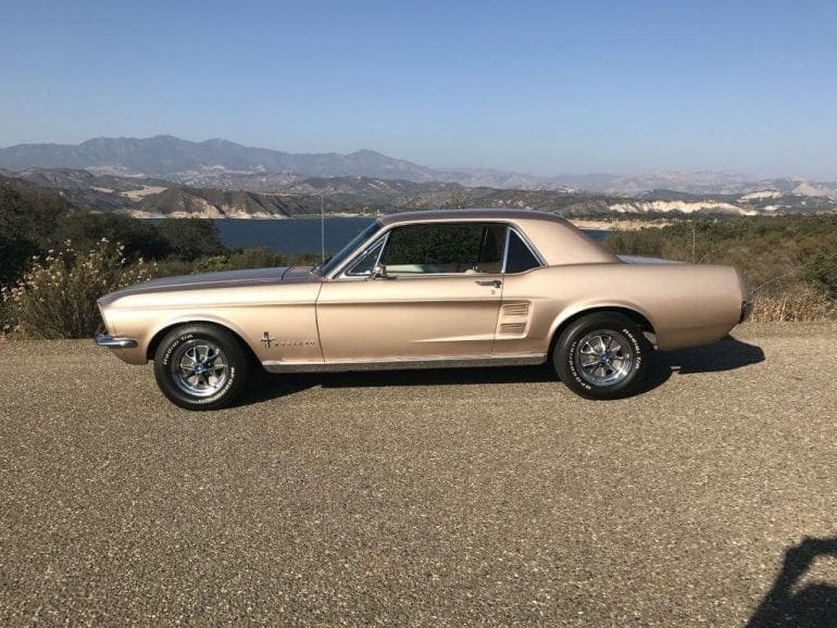 Beige Mist 1967 Ford Mustang