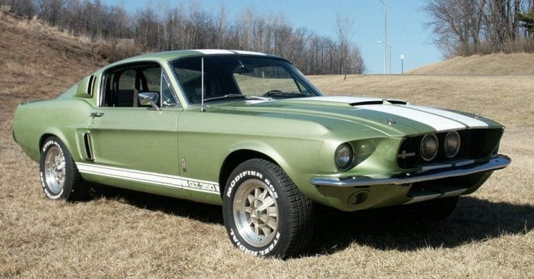 Diamond Green 1967 Ford Mustang