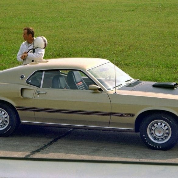 Champagne Gold 1969 Ford Mustang