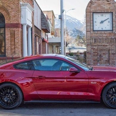 Ruby Red 2018 Ford Mustang