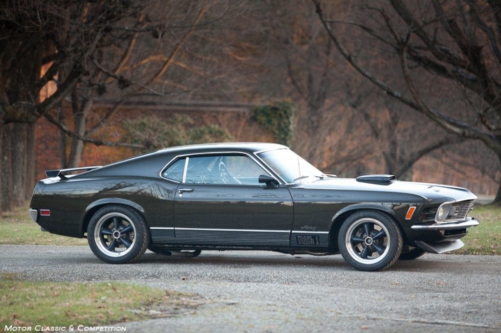 Black Jade 1970 Ford Mustang
