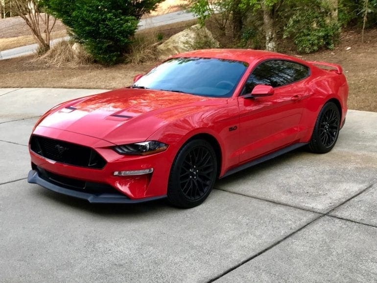 Race Red 2019 Ford Mustang