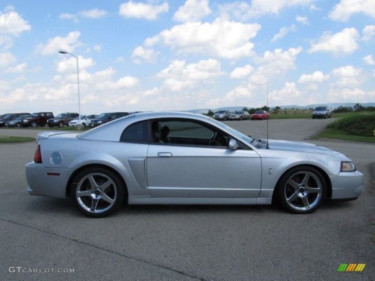 Silver 2003 Ford Mustang