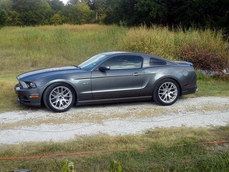 Sterling Gray 2014 Ford Mustang