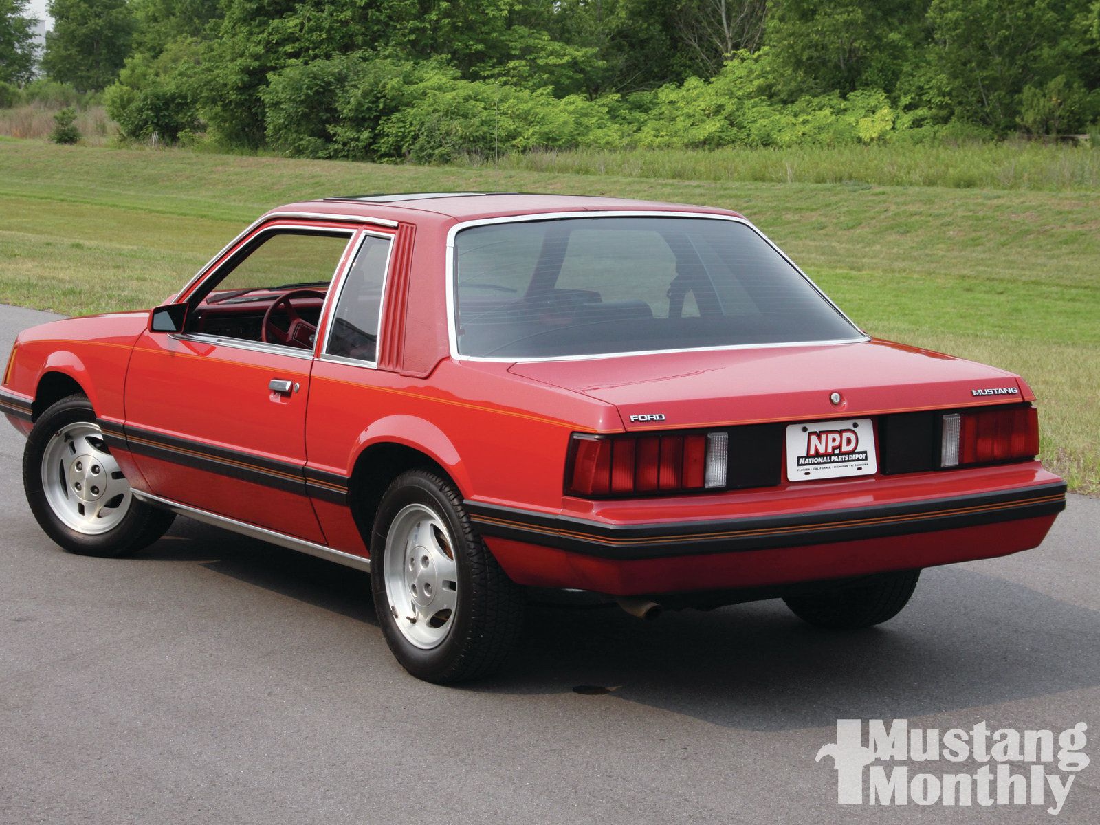 1979 Mustang Cobra Red